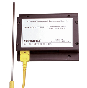 4-Channel Temperature Data Logger